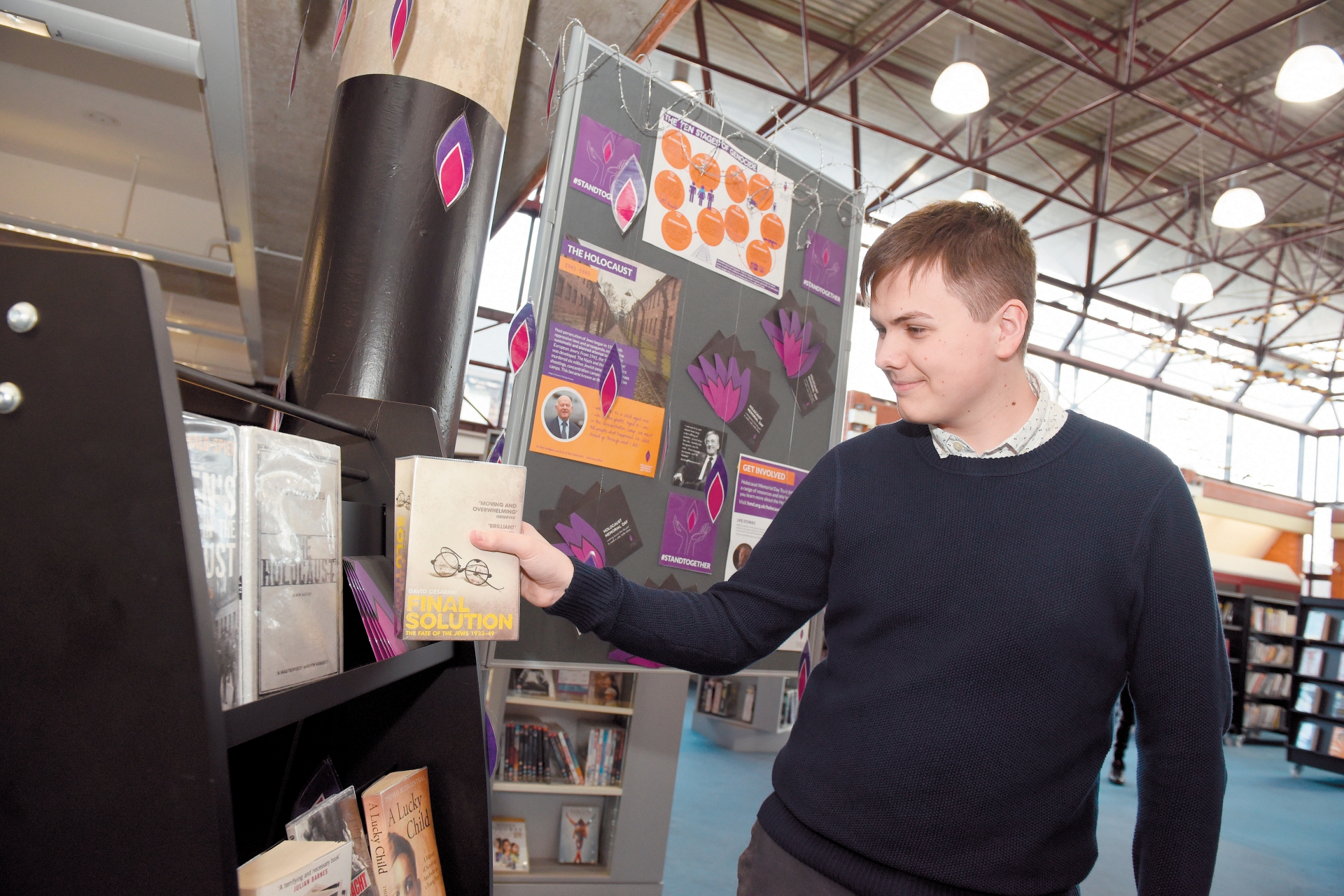 Earl of Wessex visits Norden Farm to mark Holocaust Memorial Day ...