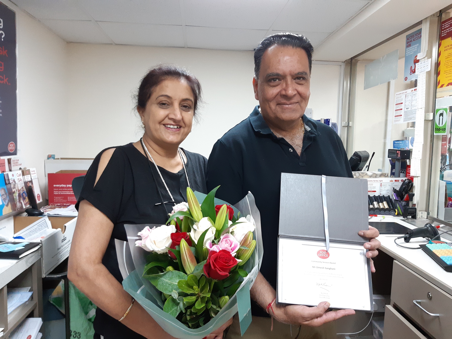 Windsor postmasters celebrate decades of service at the Post Office ...